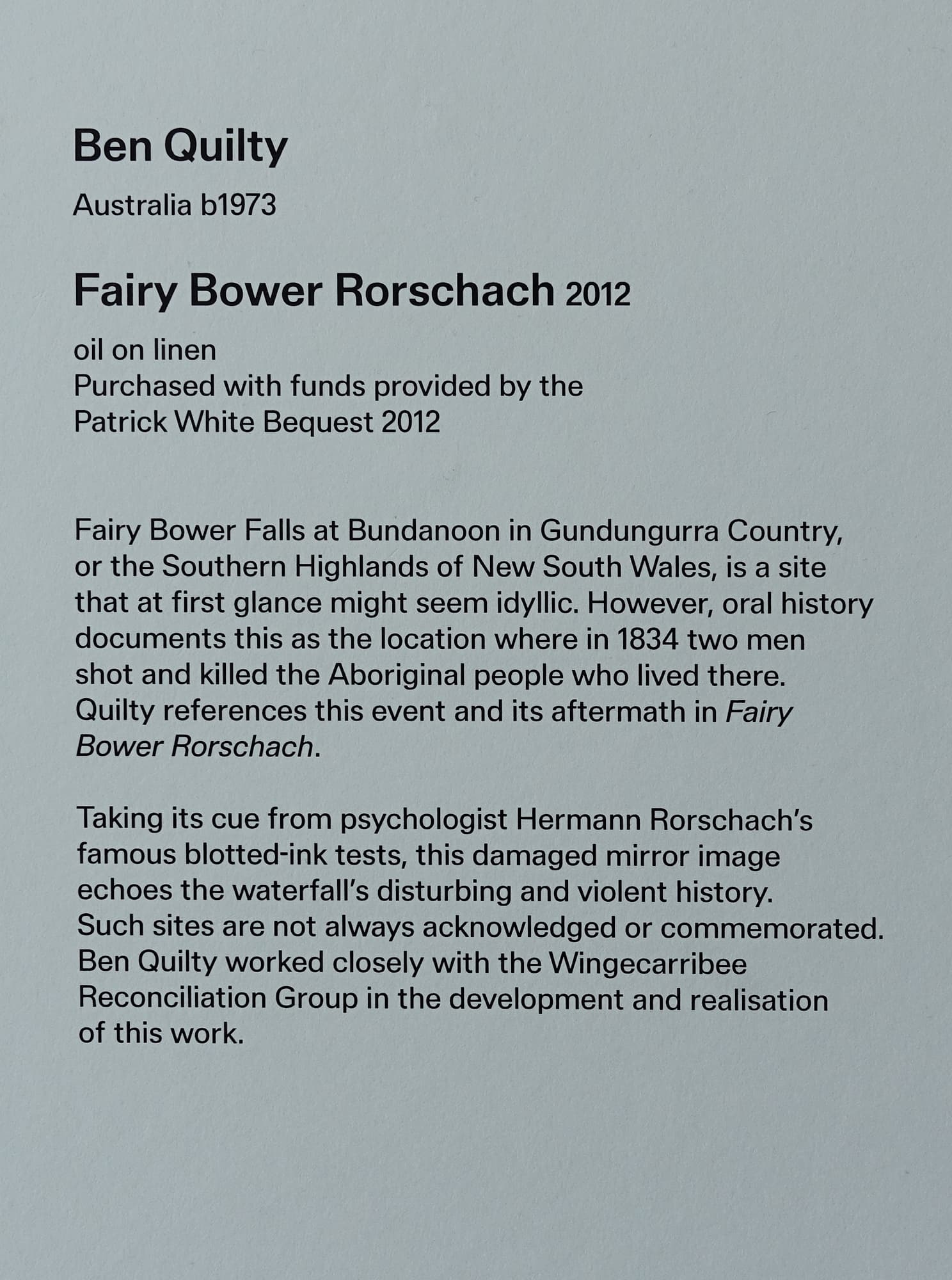 Sydney Modern Project Ben Quilty – Ausemade