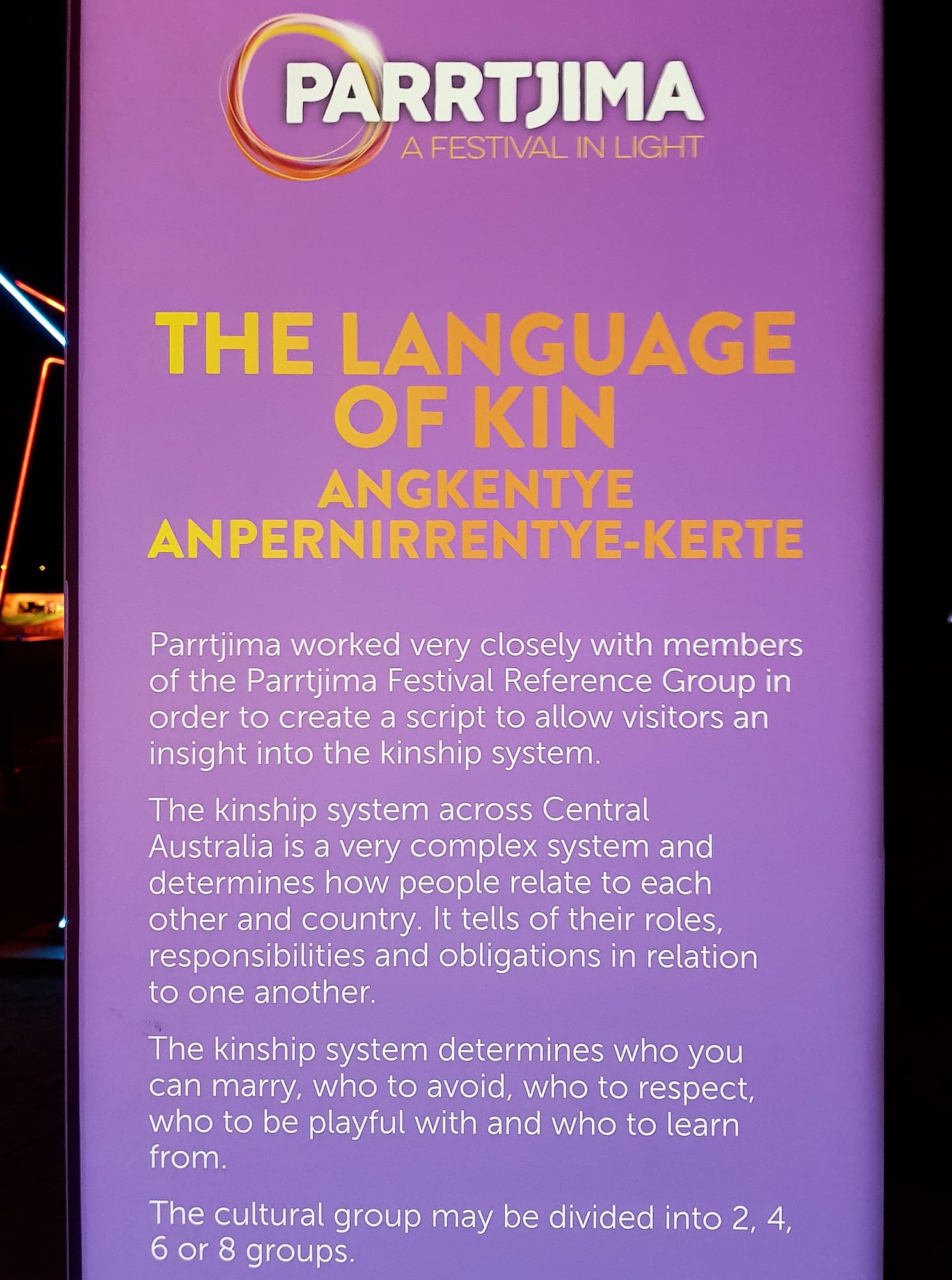 Parrtjima 2019 – Ausemade