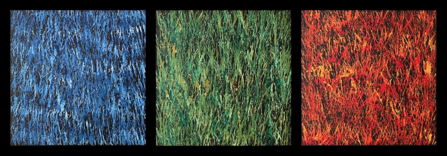 Triptych: Fire, Rain, Life – Ausemade
